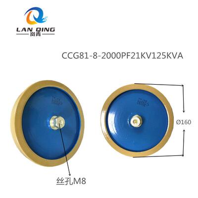 CCG81 6U 8U 1000PF 1500PF 2000PF 21KV 125KVA高周波高频电容