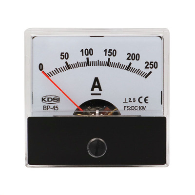 KDSI厂家供应 指针式方形电压仪表BP-45 DC10V 750V直通电压表