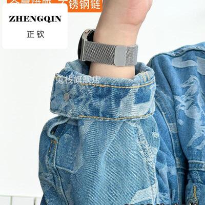 适用Garmin佳明245m/265手表255表带venu2plus不锈钢645男vivoact