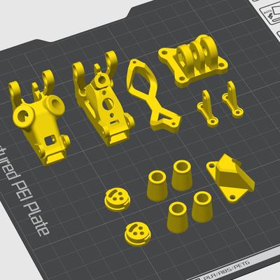 SpeedyBee Bee35穿越机fpv圈圈机 3D打印件TPU配件