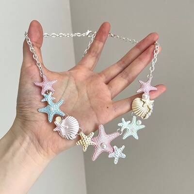 Vintage古着 Starfish Carnival项链