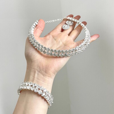 Vintage古着 Shiny rhinestones套装