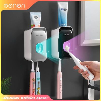 MENGNI -Automatic Toothpaste Dispenser Squeezer With Toothbr