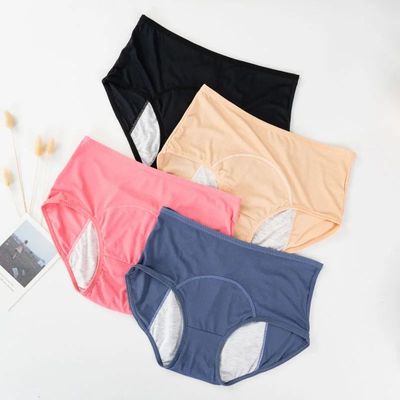 Panties for Menstruation Cotton Menstrual Panties High Waist