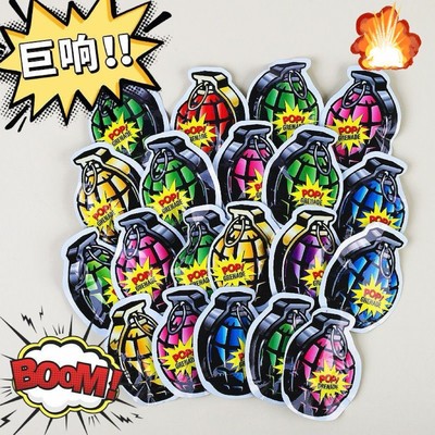 100个装自爆手雷仿真充气吓人