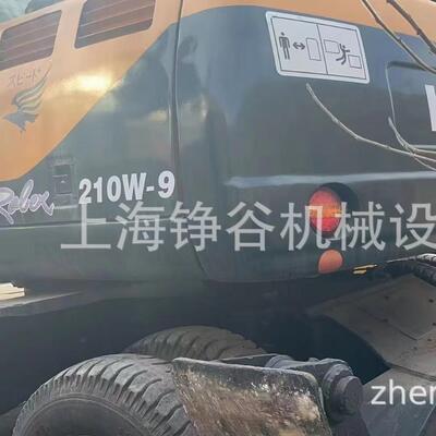 现代R210W轮式挖掘机 used excavator with wheels