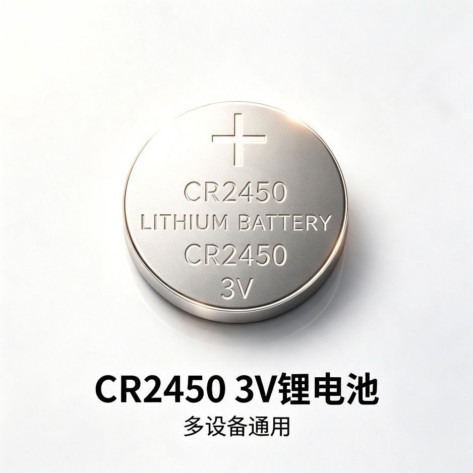 CR2430/CR2450纽扣电池 遥控器晾衣架灯条汽车电池专用 电量强劲