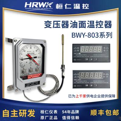 BWY-803A(TH)变压器温度指示控制器油面温度计桓仁温控仪表含税运