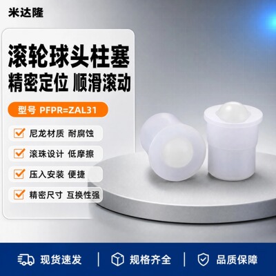 全聚缩醛压入式滚轮球头柱塞