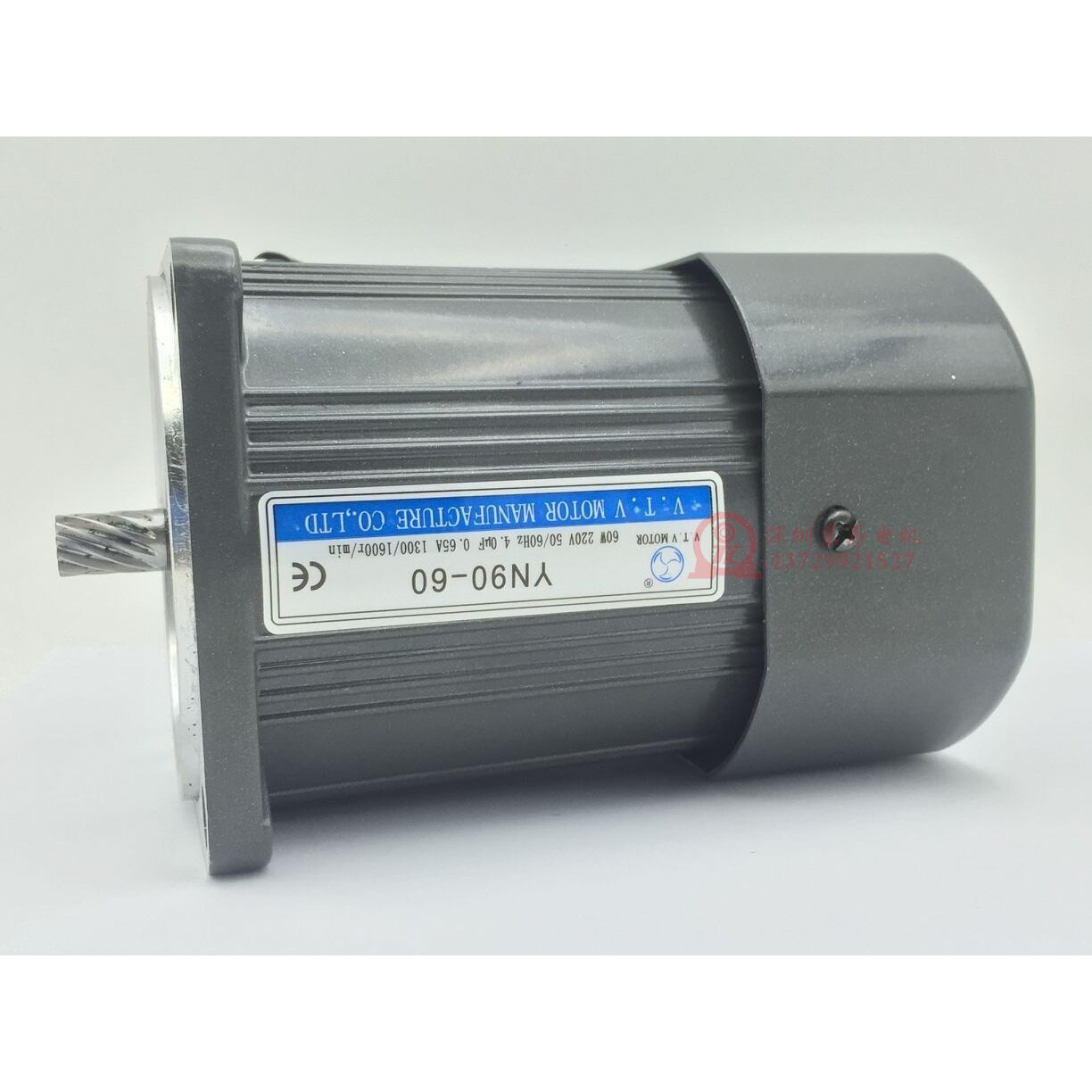 VTV定速电机 V.T.V MOTOR YN90-60 60W 220V电容运转微特微马达