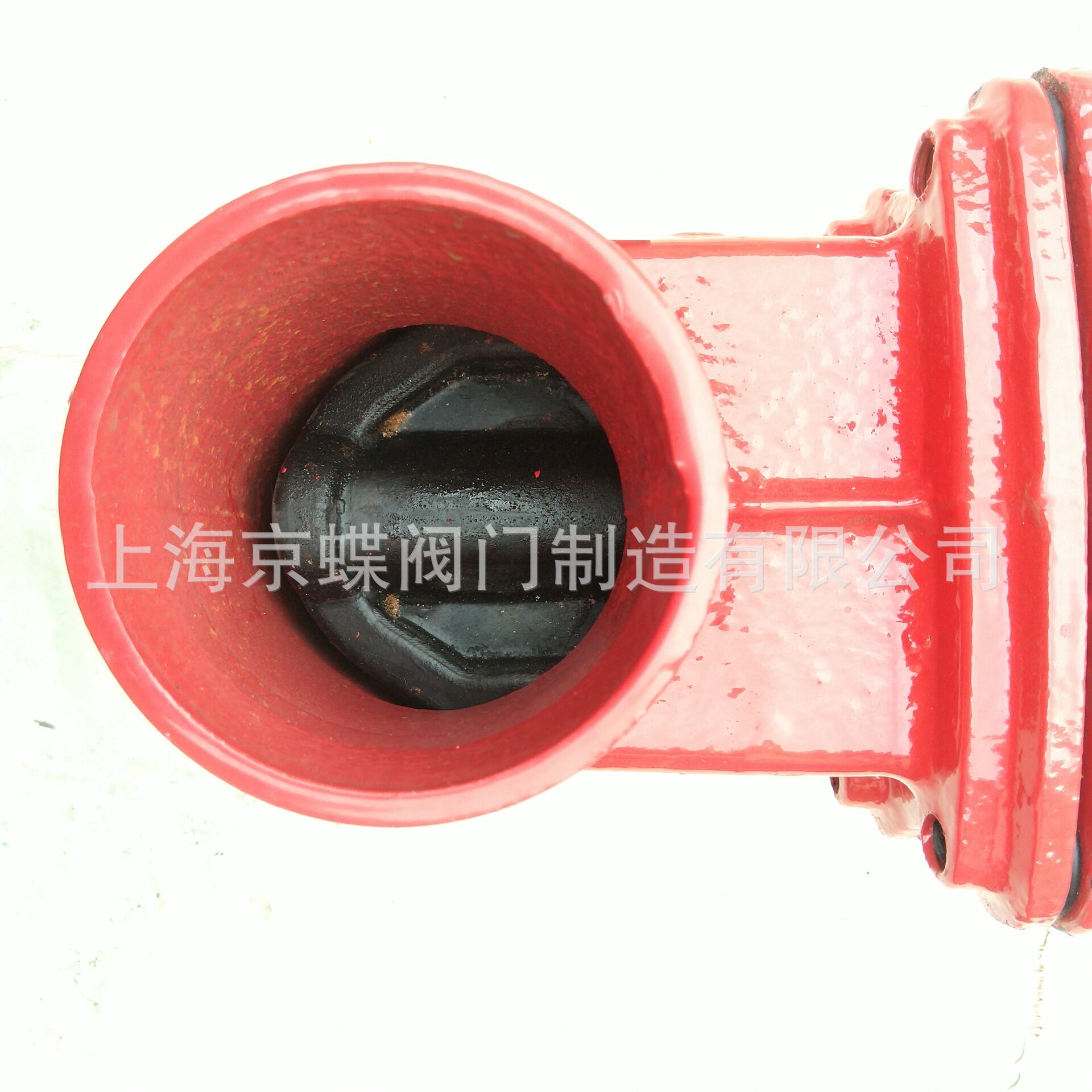 上海京蝶 沪工阀门 弹性座封卡箍暗杆软密封消防沟槽闸阀DN65 100