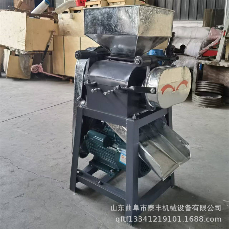 粮食对辊挤扁机 燕麦黄豆轧扁机 小型油坊粮店五谷杂粮挤扁机