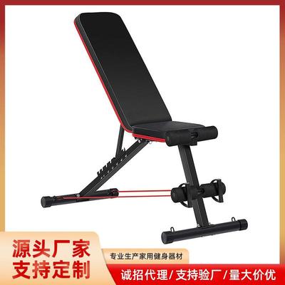 家用哑铃凳子卧推椅卧推凳仰卧板折叠哑铃凳多功能训练器健身器材