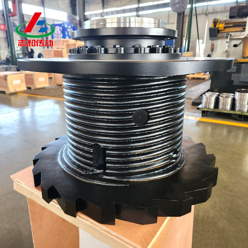 单绳拉力6.4吨回转驱动减速器用于汽车随车吊及其他工程机械领域