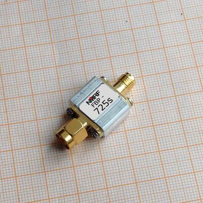 725MHzSAW带通滤波器，45MHz频宽，1dB 频宽 703-748MHz，SMA接口
