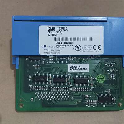 议价GLOFA PLC模块，LS GM6-CPUA CPU模块维修