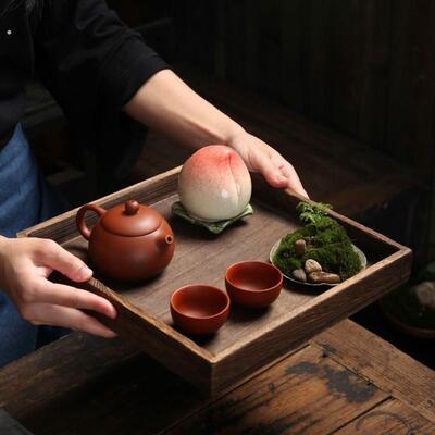 创意陶瓷寿桃摆件桃子办公室桌面摆件家居装饰品生日寿宴回礼礼品