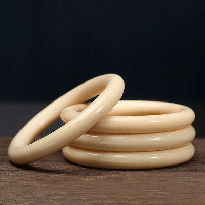 象牙果手镯女款圆条手镯文玩时尚饰品送礼礼物百搭圆形镯子