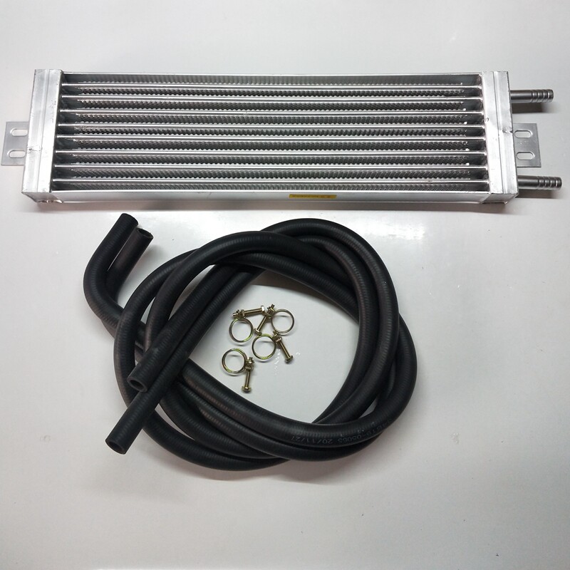 方向机油温散热器冷却器叶片泵转向冷却循环散热器片加装迪朗奇三