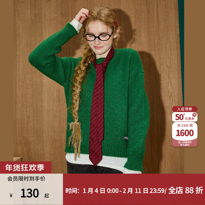 慵懒风2025冬季女式毛衣