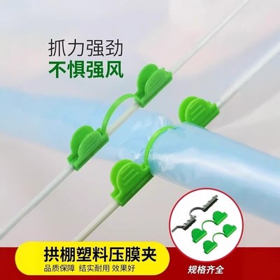 【下单立减50】塑料压膜夹拱棚压膜线固定夹抓力强劲不怕强风农用