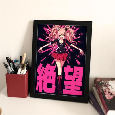 弹丸论破希望的学院江之岛盾子动漫同人周边二次元相框桌面摆件