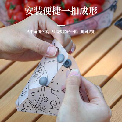 户超轻折斗叠餐具便多携碗餐(0452)折盘咖啡过滤漏水外杯用途组合