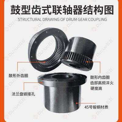 GIICL1234567l8910鼓形齿式联轴器型GICLGCLDCLZ鼓型联轴器WGNGCL