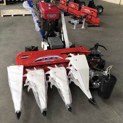 柴油手扶稻麦割捆机 青稞燕麦收割打捆机 4GK90型割捆机