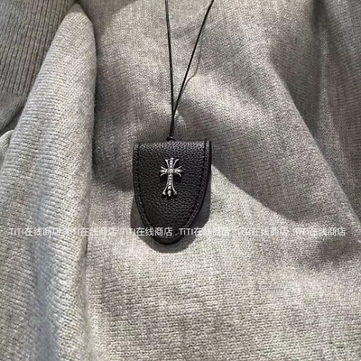 超爱博主同款多功能皮革项链