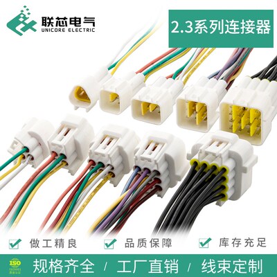 联芯电气汽车线束连接器DJ7061Y-2.3-11/21 防水接插件公母端插头