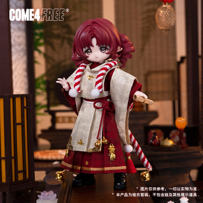 COME4FREE旗舰店.日常系列.夏夜花火OB11玩偶12分BJD娃衣