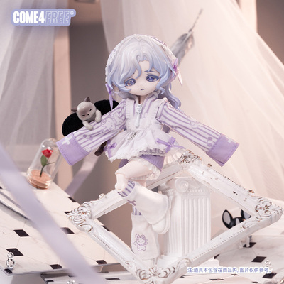 COME4FREE旗舰店【日常系列】疗愈绵绵兔娃衣OB11玩偶BJD娃衣