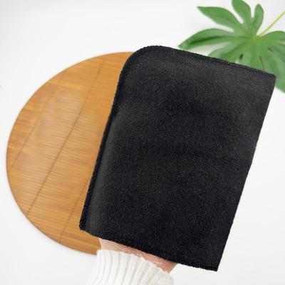cn出口日本一次性皮鞋擦鞋布加厚黑色酒店加厚棉绒客房民宿家用
