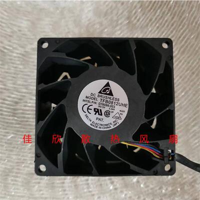 议价台达80388CM12V2.34APWM温控服务器暴力散热风扇TFB0812UHE