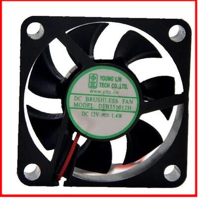 议价DFB351012H全新台湾永立351012V1.4W双滚珠机箱CPU散热风扇