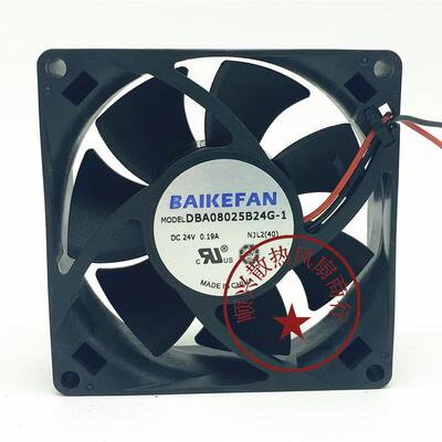 议价BAIKEFANDBA08025B24G-180258CMDC24V0.19A变频器散热风扇