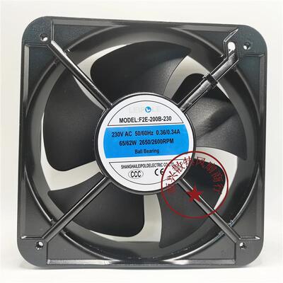 议价全新雷普F2E-200B-230220V/230V2650转20060机箱机柜散热风扇