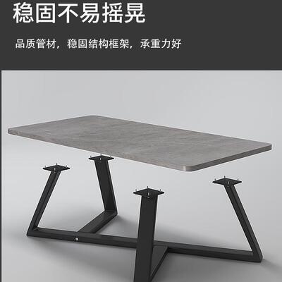 茶几厅家用简约代办现公室沙发茶几桌轻奢简易板小客户型91583岩