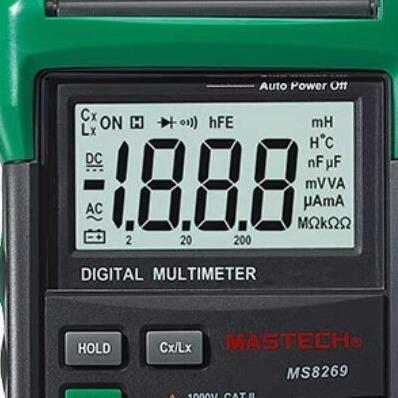 原装华仪MASTECH数字万用表MS8269可测电感