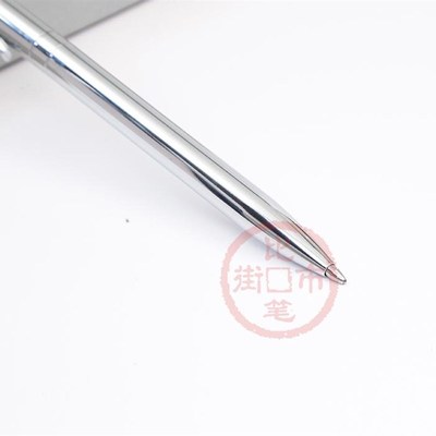 包邮旋转式金属笔圆珠原子笔 办公文具礼品笔商务笔中性签字水笔