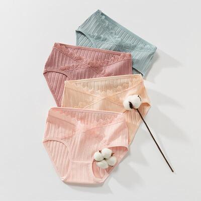 码孕妇内裤低腰棉内衣腹短裤产妇大AMF棉U型女士三托角裤头