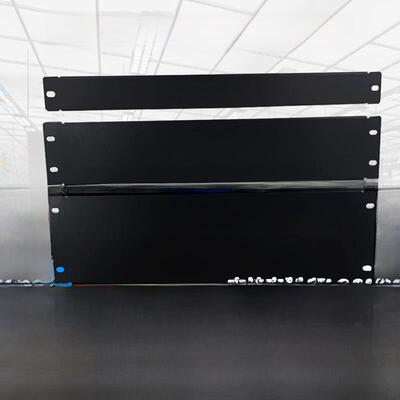 19英寸机柜黑色1U背板盲板标准网络柜挡板2U3U4U盖板机柜附件