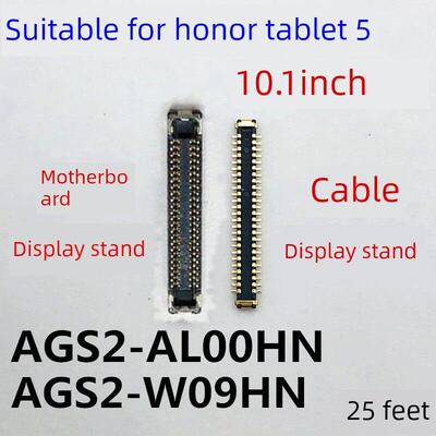 适用于荣耀平板5显示座AGS2-AL00HN/W09HN内联座主板屏幕接口排线