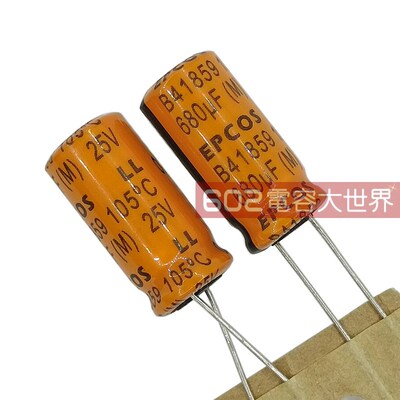 20只25v680ufepcos普科斯10*20电解电容LL主板风扇105度B41859
