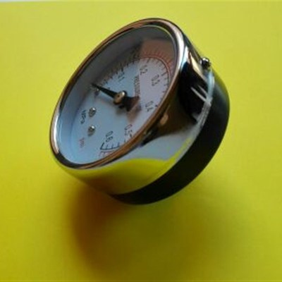 轴向无边压力表 轴向压力表 不带固定边 Y-60Z 0.6mpa 80psi 60MM