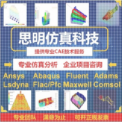 ANSYS有限元comsol仿真adams/comsol/lsdyna模拟fluent代做abaqus