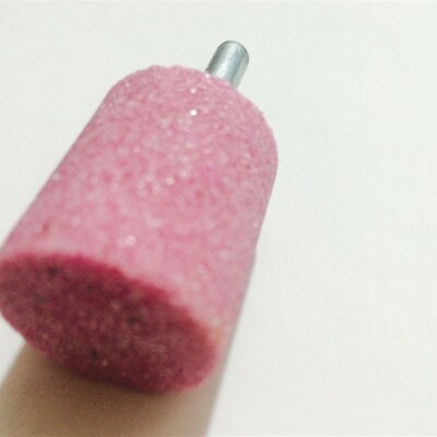 火石grinding head 红刚玉电磨头 金属打磨头 PA铬刚玉陶瓷砂轮磨