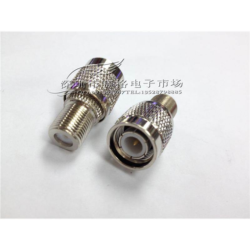 同轴射频连接器 TNC公头转RF英制螺牙转接头 TNC-RF-JK TNC-F-JK