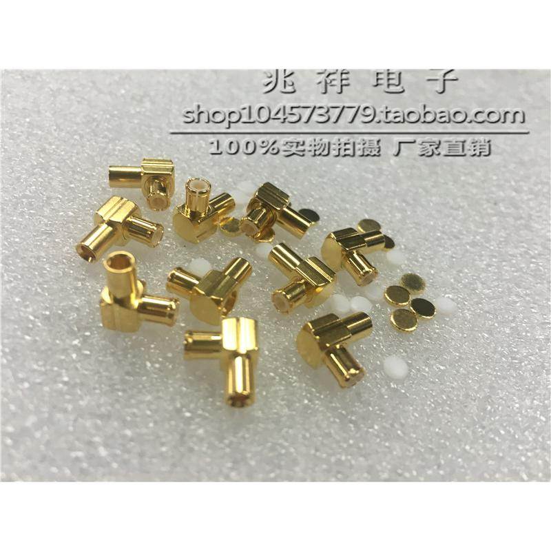 MCX-JWB2 RF射频连接器 匹配半钢 RG405半柔086同轴电缆MCX连接器